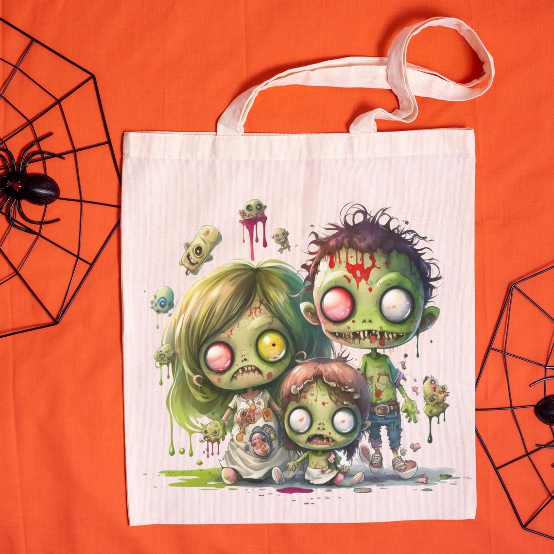 Zombie Family Clipart Kawaii Cute Zombie PNG Chibi Kawaii Undead Girl ...