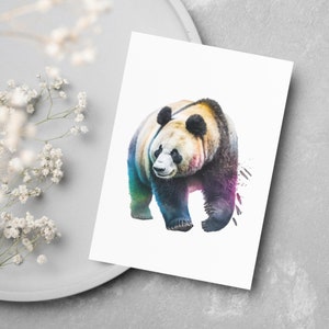 Watercolor Cute Pandas Clipart | Adorable, Cute Panda, Baby Panda ...