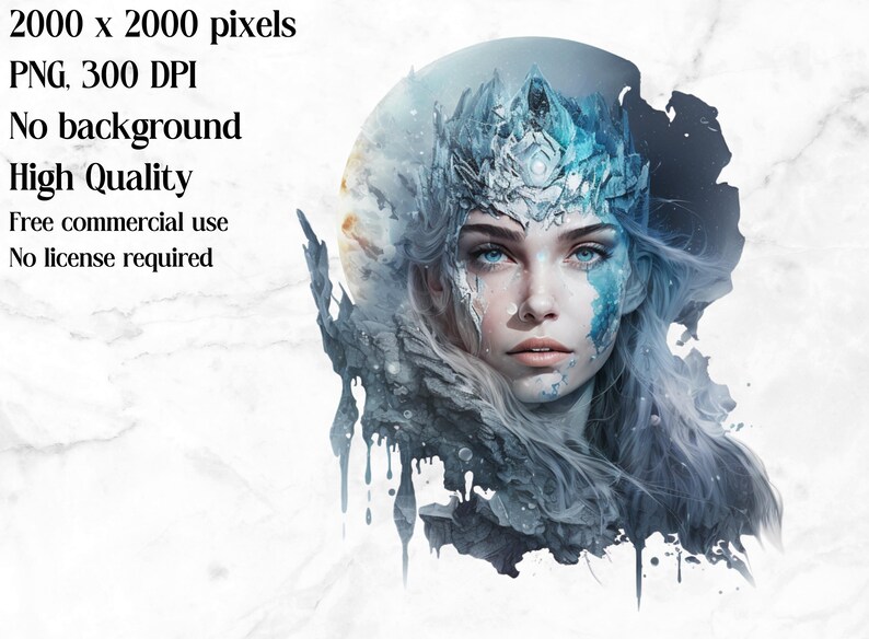 Ice Witch Clipart Witch Clip Art Png Fantasy Magic Clip Art - Etsy