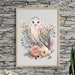 Pastel Owl Clipart Fantasy Owl Png Magic Clip Art Mystical - Etsy
