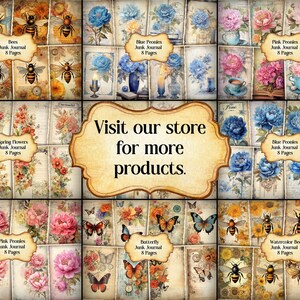 Fantasy Magic World Junk Journal Kit, Vintage Fantasy Journal Pages ...