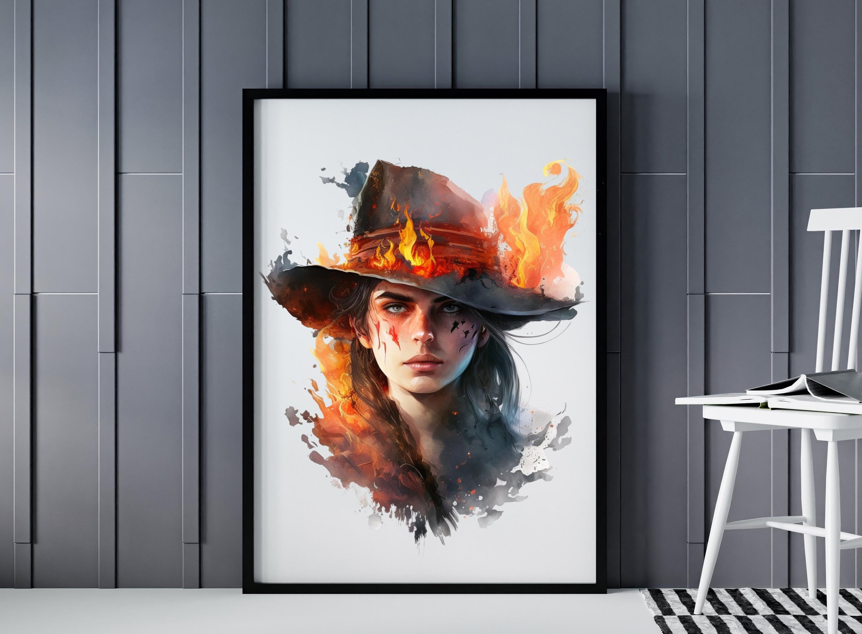 Fire Witch Clipart, Witch Clip Art Png, Fantasy Magic Clip Art ...