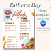 Father&#039;s Day Menu Template, BBQ Menu Template, Father&#039;s Day Grilling ...