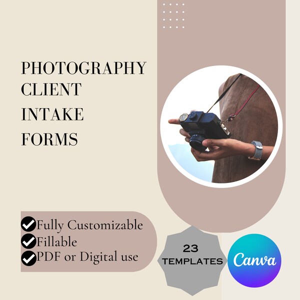 Photography Client Questionnaire Template - Etsy