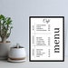 Food Menu Template, Simple Restaurant Food Menu, Business Menu Template ...