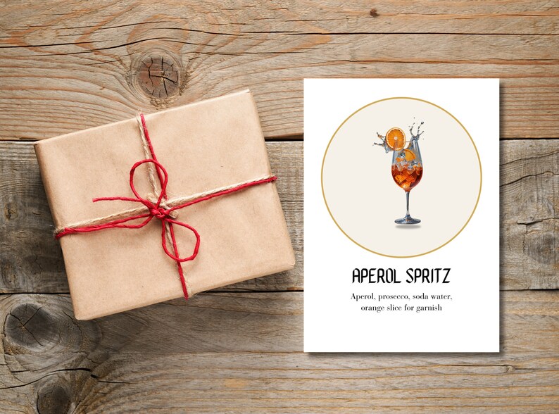 Drink Recipe Cards Template, Cocktail Recipe Cards, Printable Recipe ...