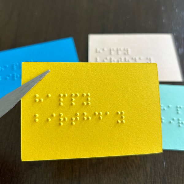 Braille - Etsy