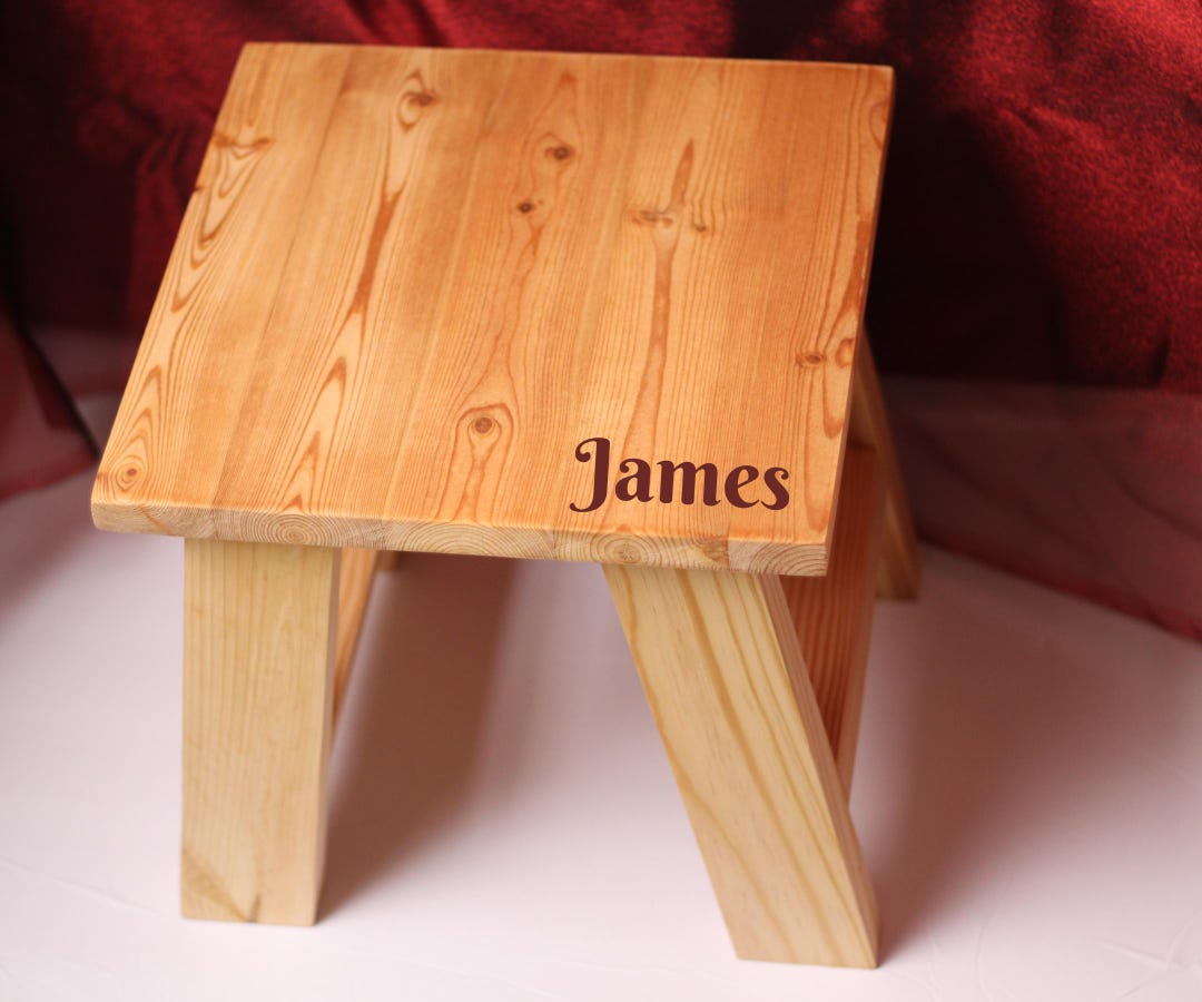 Personalized Stool,disney Inspired Wooden Stool, Personalized Adult ...