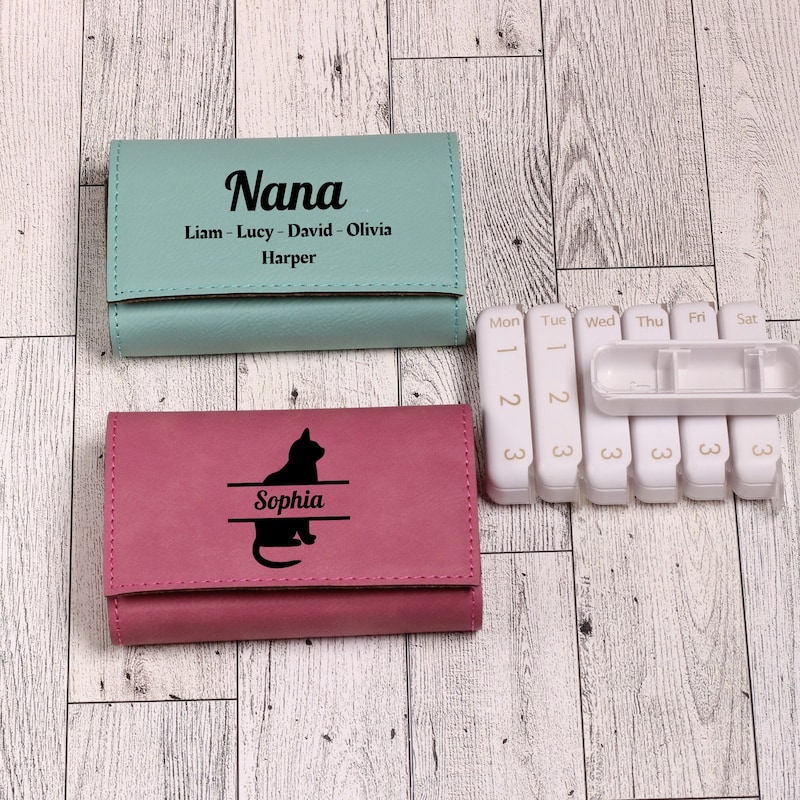 Custom Pill Box - Etsy