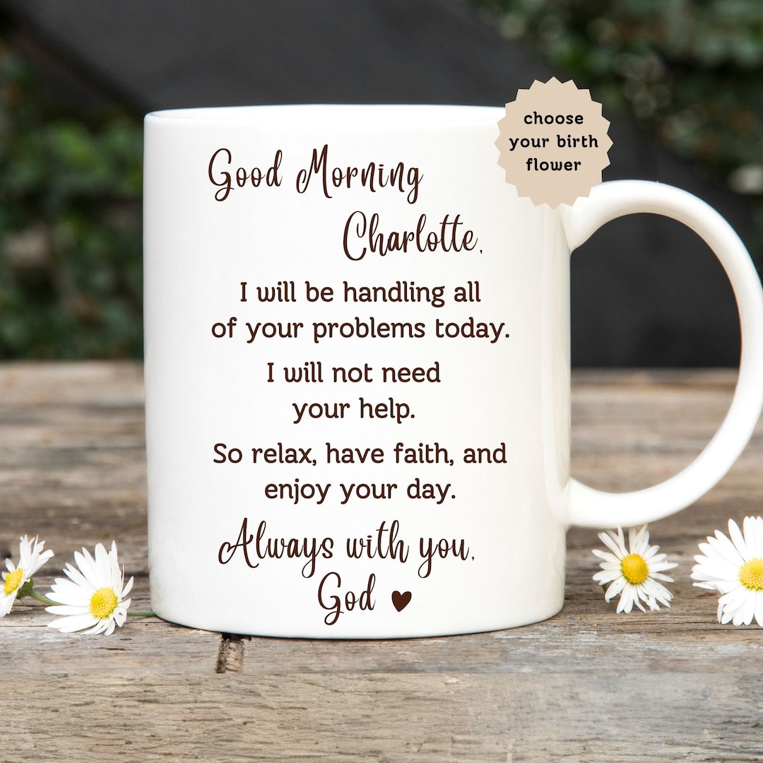 Custom Christian Gifts for Women, Bible Study Coffee Mug, Faith Gifts ...