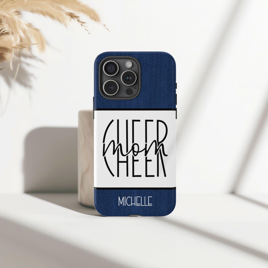 Personalized Cheerleader Gifts for iPhone 15, Cheer Mom Gift for iPhone ...
