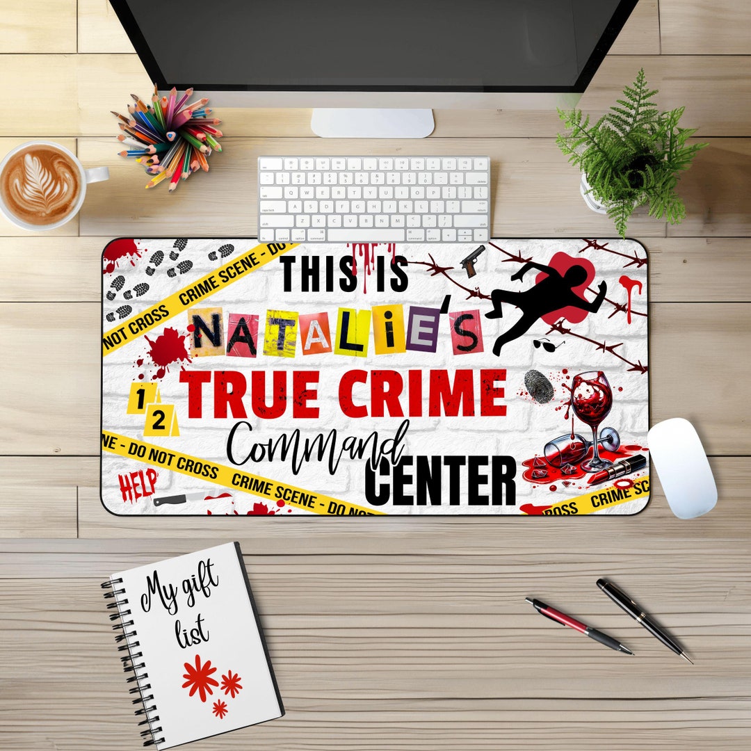 Personalized True Crime Gifts, Criminal Justice Gifts for Crime Fans ...