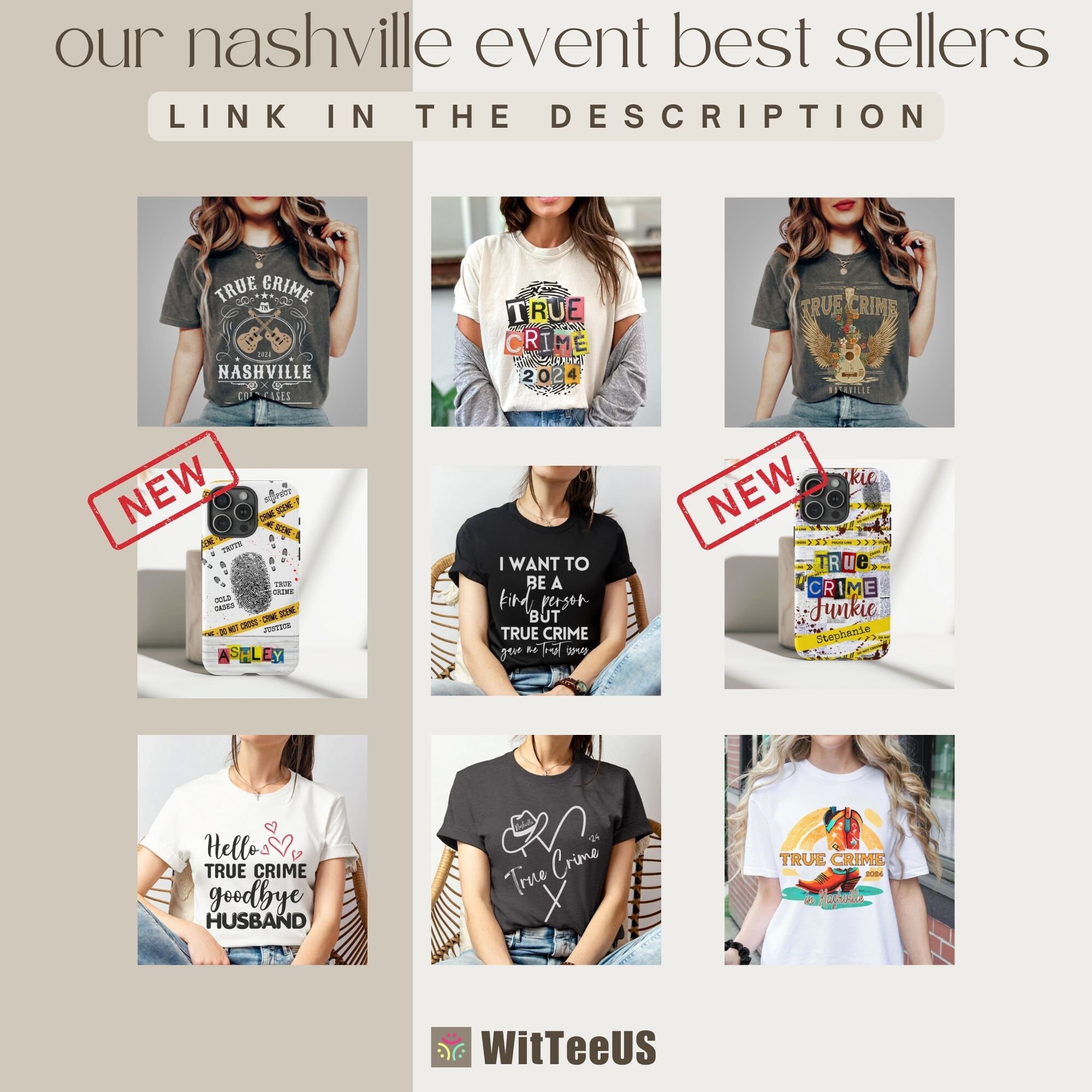 Nashville 2024, True Crime Shirts, True Crime Gifts, Murder Mystery ...