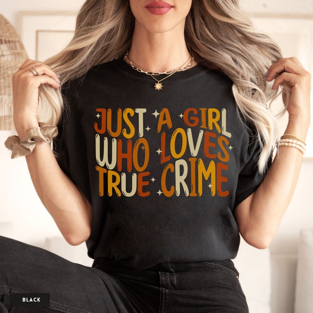 True Crime Shirts True Crime Gifts Murder Mystery Party - Etsy