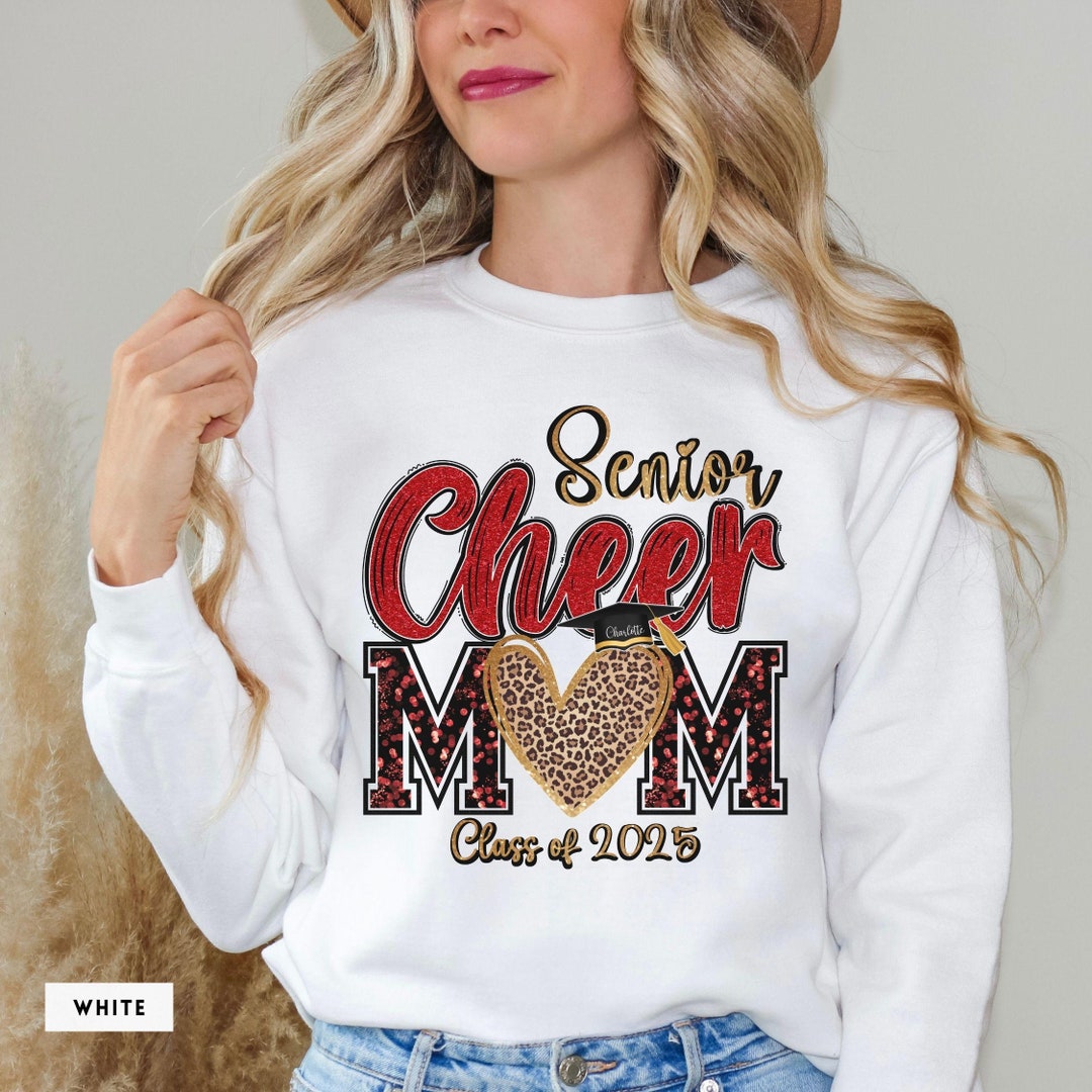 Custom Cheer Mom Shirt, Senior Mom Sweatshirt, Senior Mama Apparel ...