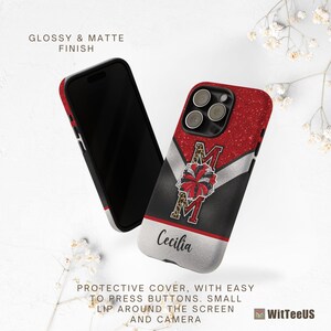 Personalized Cheerleader Gifts for iPhone 14 Magsafe, Cheer Mom Phone ...