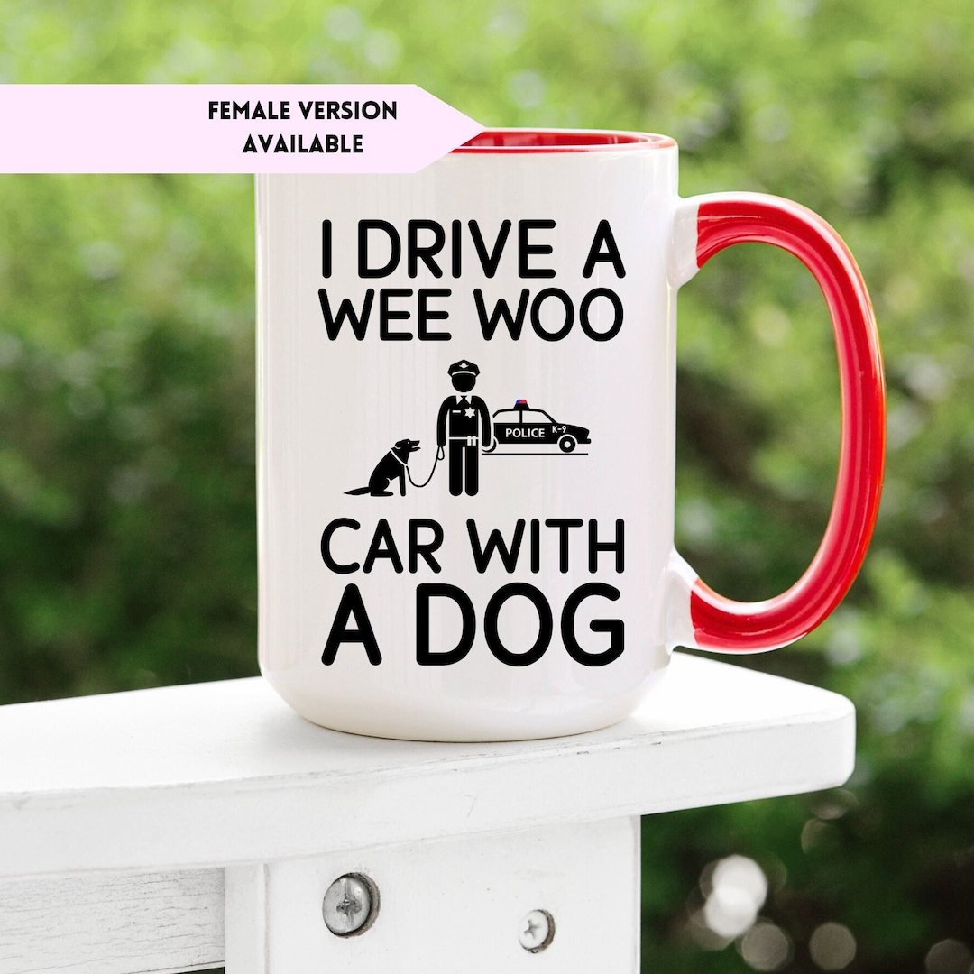 Police Dog Gift, Gag Gift for Men, Funny Police Retirement Gift, Police ...