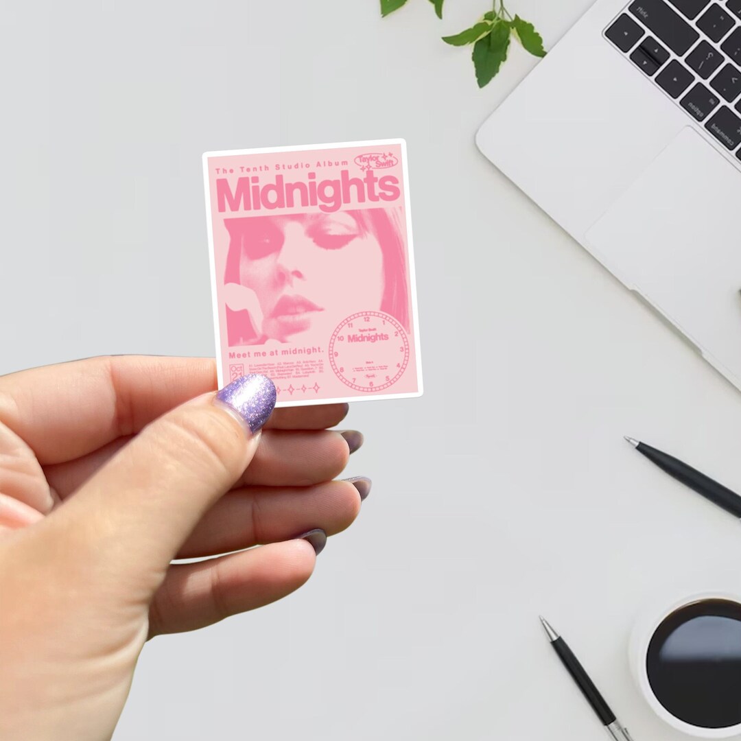 Taylor Sticker Swift Sticker Album Midnight Sticker - Etsy