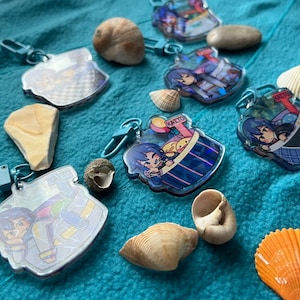 Project Sekai Vocaloid KAITO 2" Holographic Keychains - Etsy