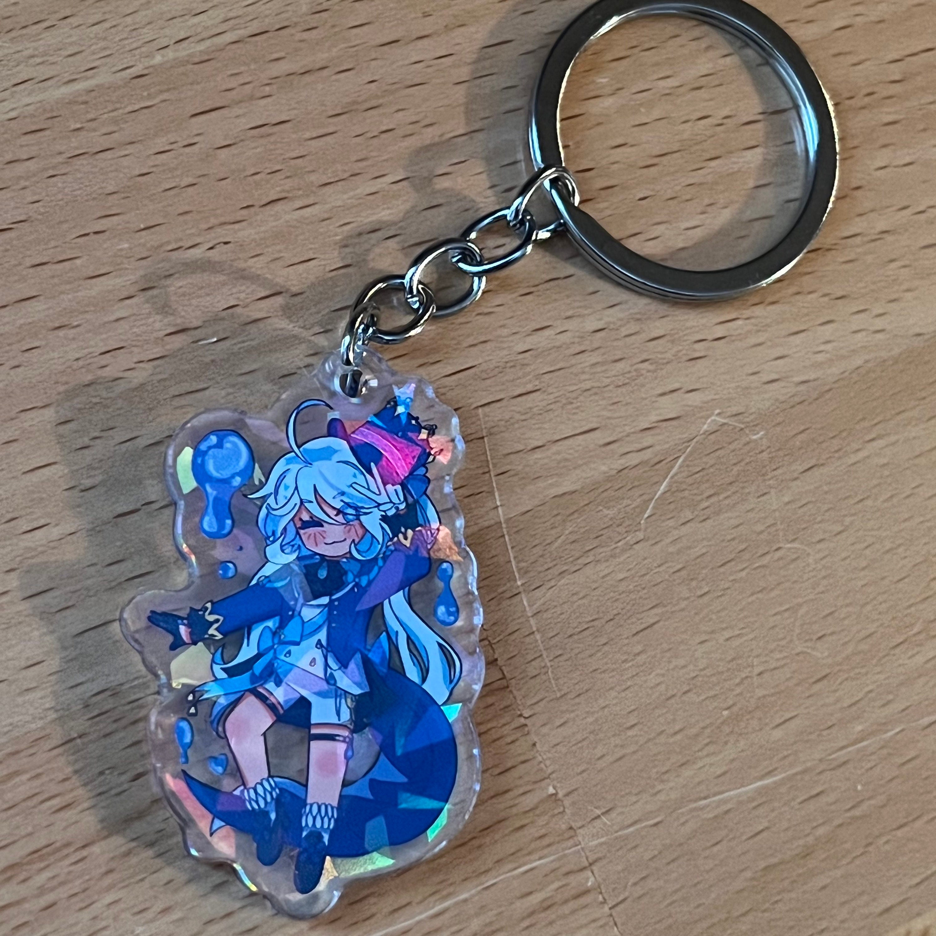 Genshin Impact Furina 2 Keychain - Etsy