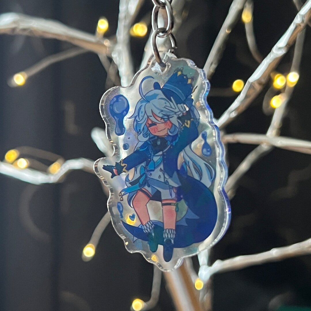 Genshin Impact Furina 2" Keychain - Etsy
