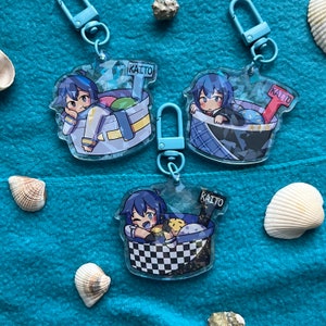 Project Sekai Vocaloid KAITO 2" Holographic Keychains - Etsy