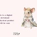 Fairytale Mouse Clipart Bundle Watercolor Vintage Mice - Etsy