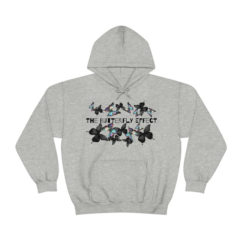 Graphic Hoodie- the Butterfly Effect - Etsy