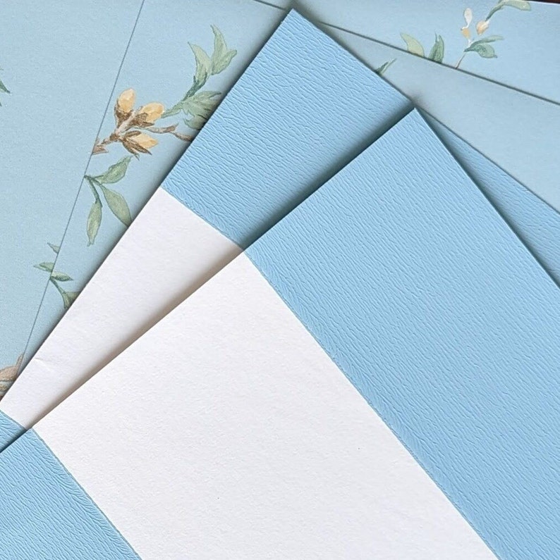 Assorted Robins Egg Color Patterned Scrapbooking Paper Sheets ...