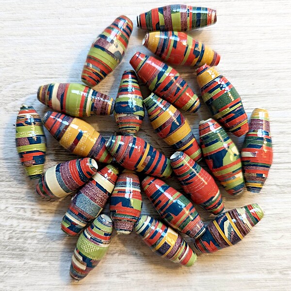 Paper Mache Beads - Etsy