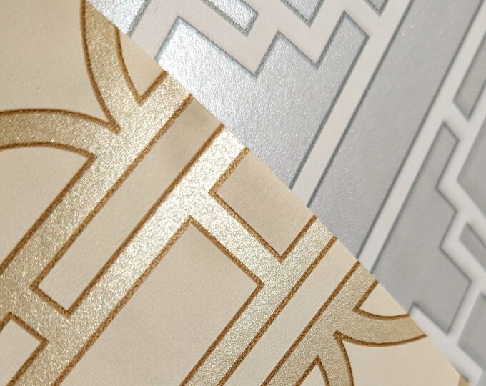 Art Deco Wallpaper Sample Sheets | Scrapbook Paper - Etsy