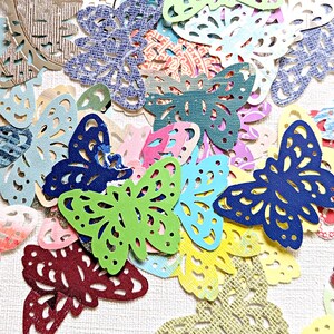 Die Cut Butterflies | Sets of 20 Butterflies | Random Mixed Color ...