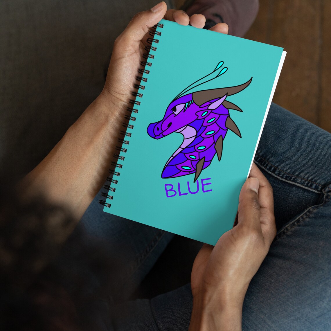 Wings of Fire WOF Notebook Blue the Lost Continent Pantala - Etsy