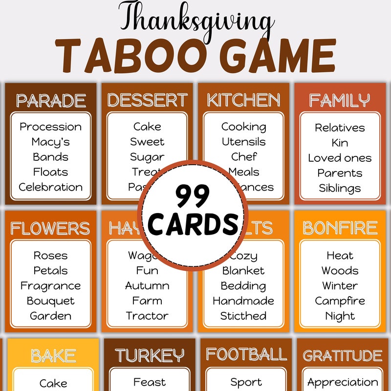 Thanksgiving Favors - Etsy