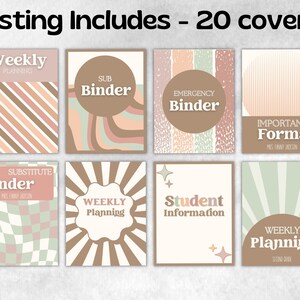 Classroom Teacher Binders and Folder Covers, Editable Binder Covers and ...