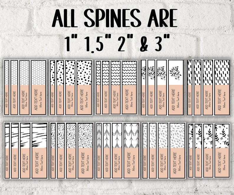Editable Binder Covers and Spines I Printable Binder Cover I Homeschool ...