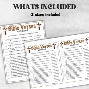 Printable Bible Verses Match up for Kid, Old Testament Activity ...