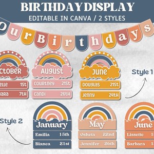 Classroom Display, Calendar, Birthday Display, Alphabet Posters ...