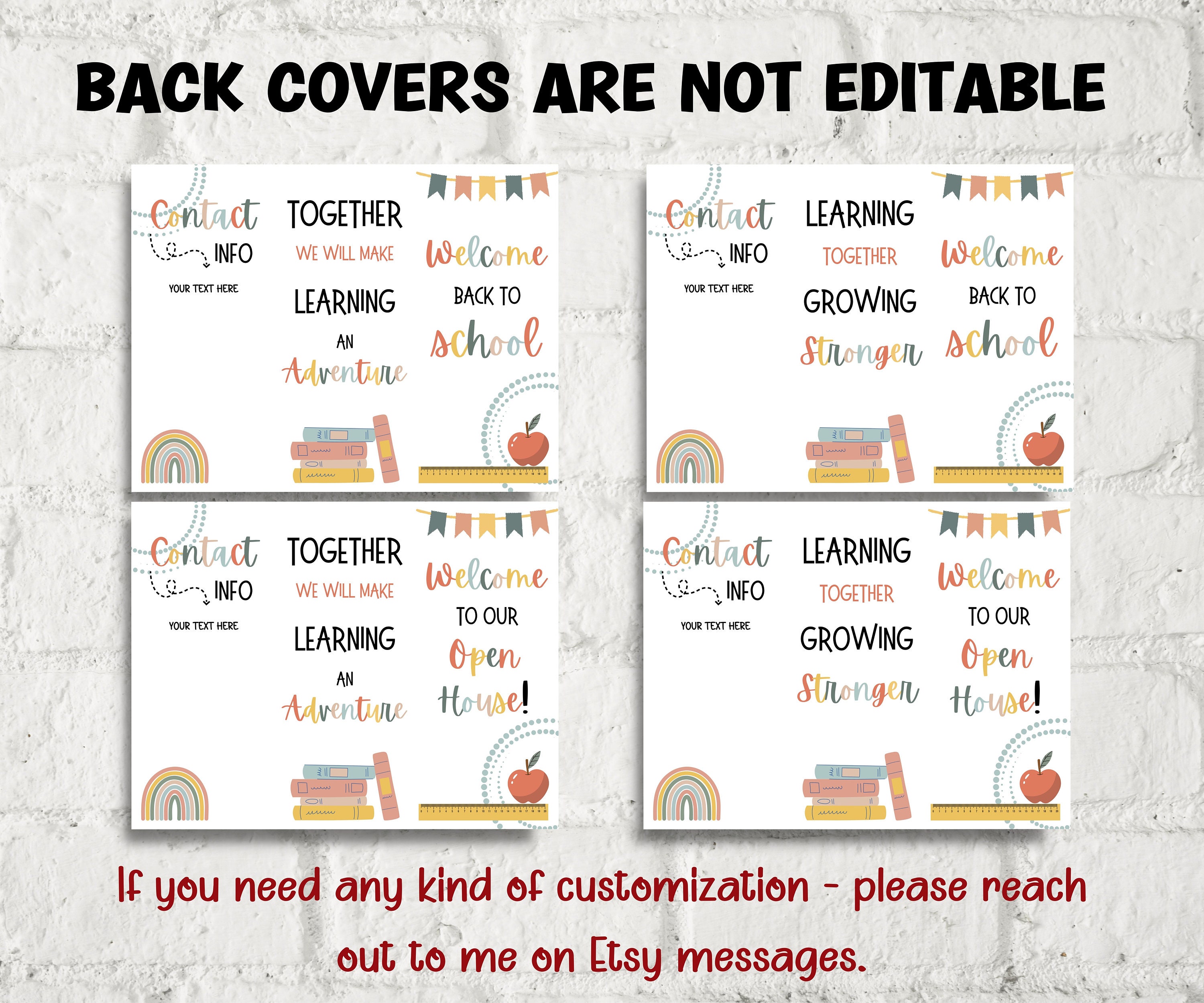 Meet the Teacher Editable I I Meet the Teacher Trifold Brochure I ...