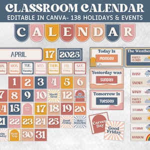 Classroom Display, Calendar, Birthday Display, Alphabet Posters ...