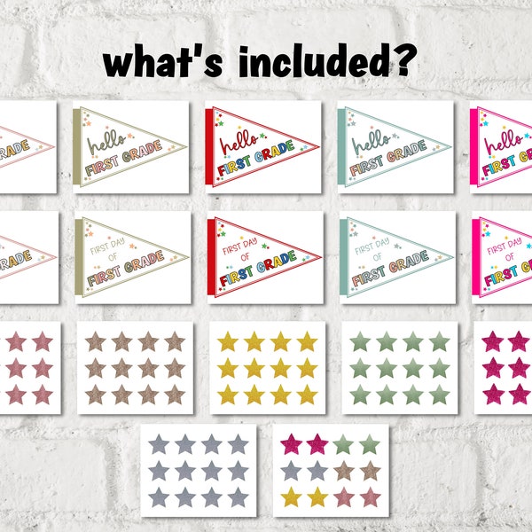 School Pennant - Etsy