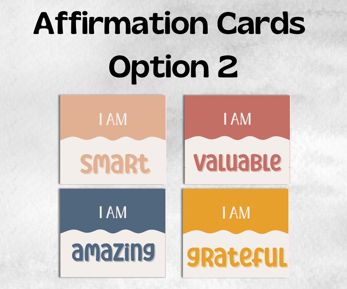 Affirmation Station, Class Student Affirmation Decor, Mirror Display ...