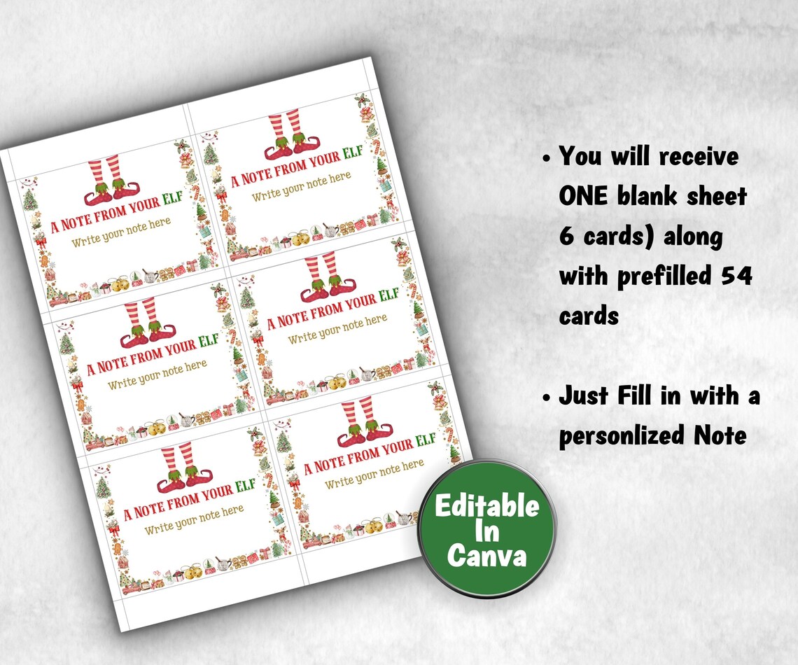 Christmas Elf Bundle, Elf Arrival Letter, Printable Elf Kit, Elf ...