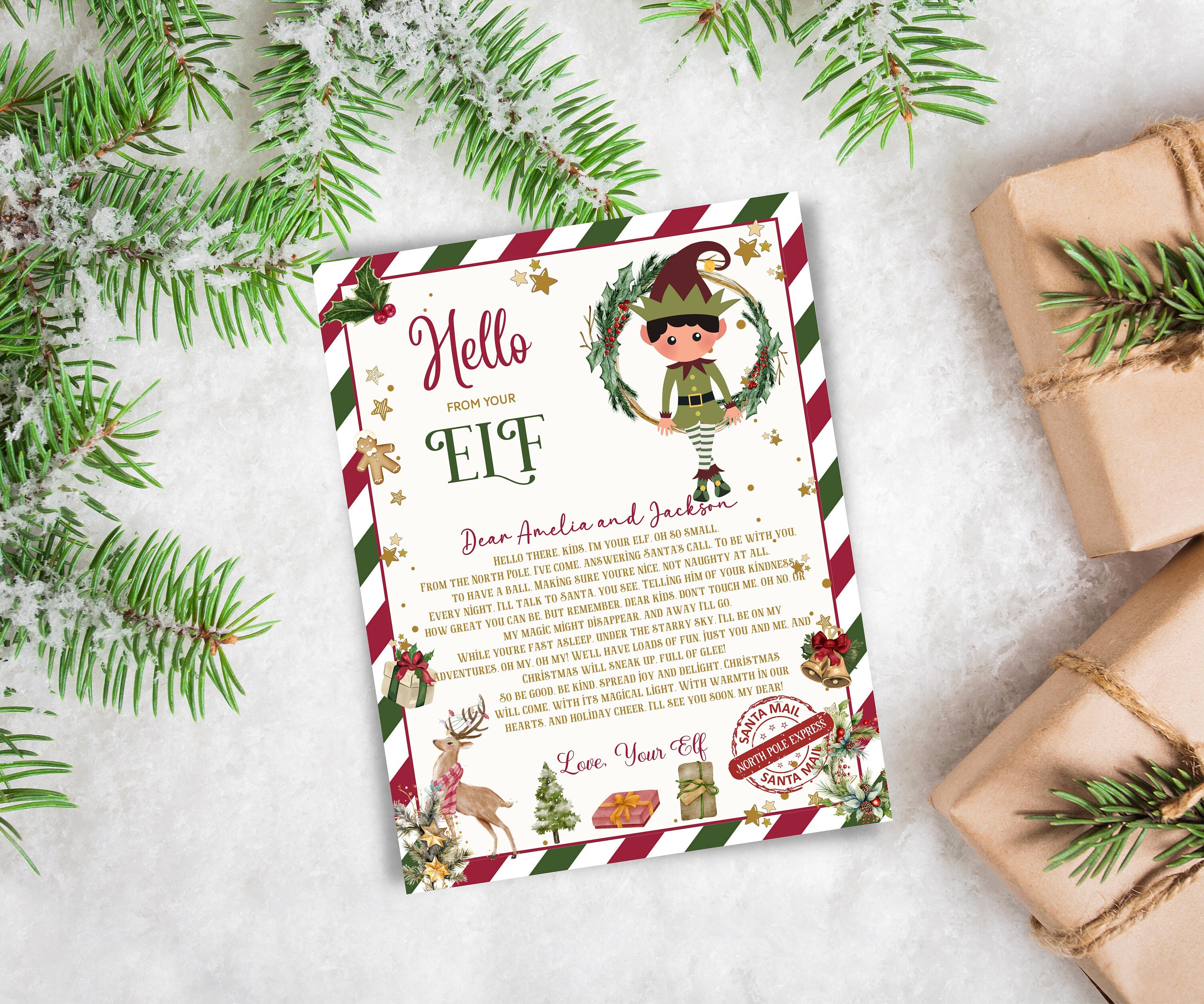 Elf Props | Elf Box | I'M Back | Elf Kit | Elf Mischief | Elf Arrival ...