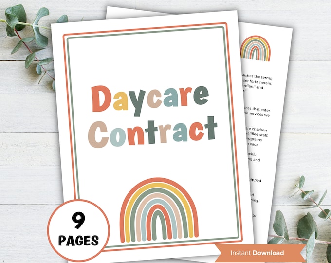 EDITABLE Daycare Daily Report Template - Headstart - Preschool ...