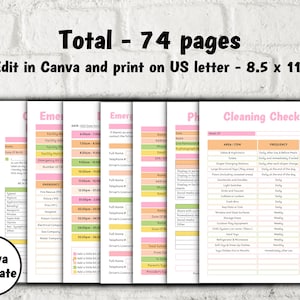 Daycare Handbook, Opening a Daycare, Daycare Starter Kit, Forms Bundle ...