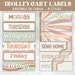 Neutral Classroom Organization Bundle, Flip Calendar, Desk Tags ...
