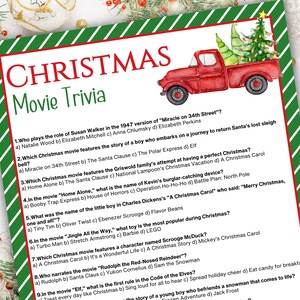 Christmas Movie Trivia | Holiday Party Games | Family Christmas Game ...