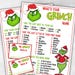Grinch Name Tag, Grinch Name Board Sign, Name Generator, Christmas Kids ...