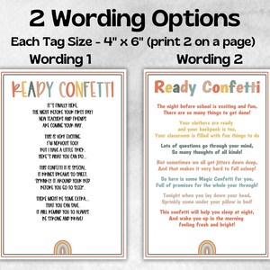 First Day of School Gift, Back to School Gift, Night Before School ...